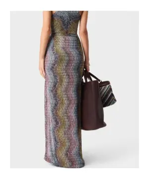Missoni Sequined Zigzag Maxi Skirt