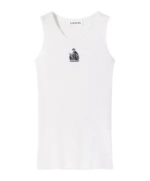 LANVIN Sleeveless Embroidered Vest
