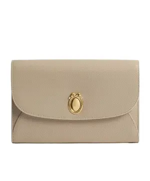 Dior Medaillon Envelope Pouch With Strap - Nude