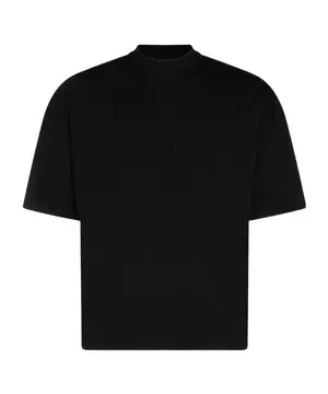 JIL SANDER Mock-neck T-shirt - Black