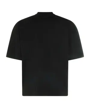 JIL SANDER Mock-neck T-shirt - Black