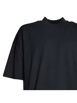 JIL SANDER Mock-neck T-shirt - Black