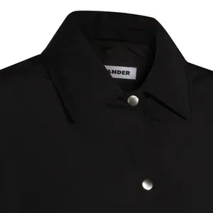 JIL SANDER Snap-front Drawstring Jacket