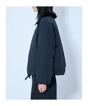 JIL SANDER Snap-front Drawstring Jacket - Black