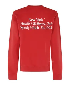 SPORTY  RICH Sporty & Rich Long-sleeved Sweatshirt