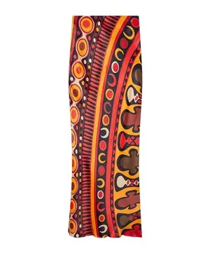 Emilio Pucci Printed Skirt - Red