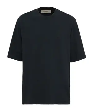 GOLDEN GOOSE Relaxed Cotton Jersey T-shirt - Black