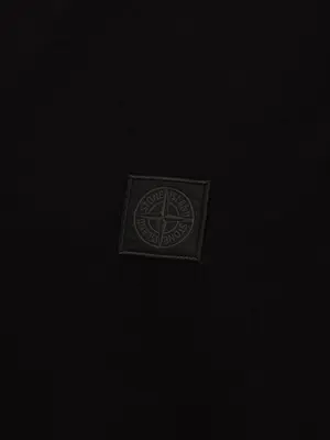 Stone Island S/s Crepe Cotton Jersey T-shirt - Black