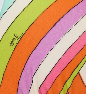Emilio Pucci Reversible Triangle Bikini Top