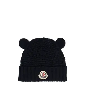 MONCLER Virgin Wool Beanie 
