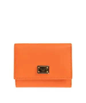Dolce & Gabbana Folding Wallet - Orange