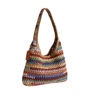 COACH 28 Brooklyn Interwoven Tote Bag