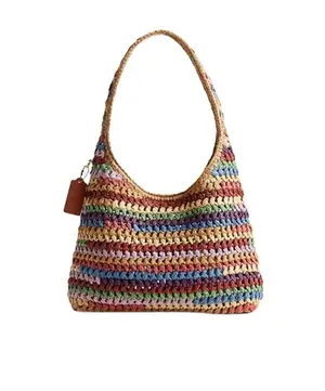 COACH 28 Brooklyn Interwoven Tote Bag