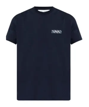 Iceberg Logo Plaque Crewneck T-shirt