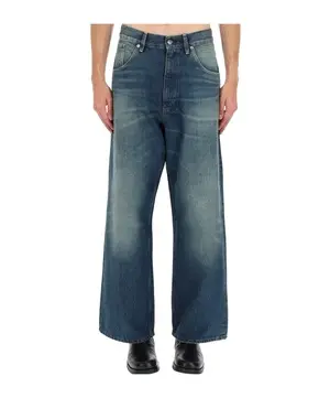 SUNFLOWER Belt Loop Jeans - Blue
