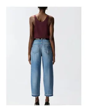 Pinko High-rise Straight-leg Jeans