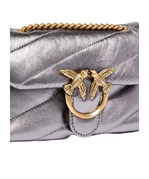 Pinko Quilted Chain Crossbody Bag