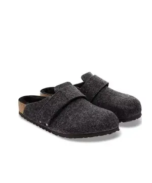 BIRKENSTOCK Loma Fe Strap Slippers - Black