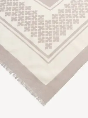 BY MALENE BIRGER Geometric-pattern Scarf