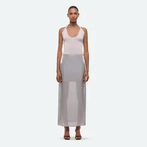 Helmut Lang Iridescent Full-length Skirt