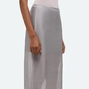 Helmut Lang Iridescent Full-length Skirt