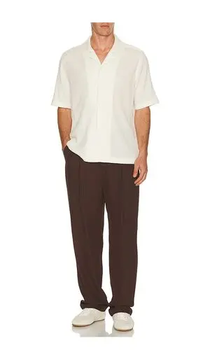 Simkhai Troy Short Sleeve Shirt In . Also