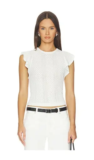 Paige Margo Tank With Ruffle Detailing