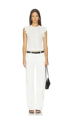 Paige Margo Tank With Ruffle Detailing