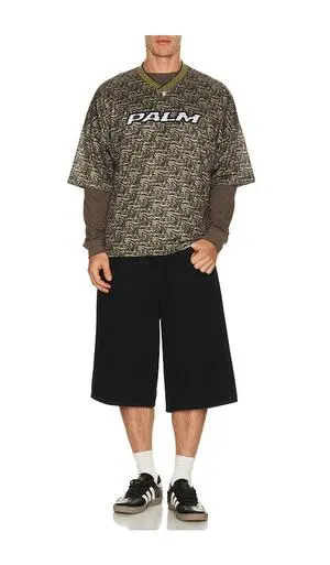 Palm Angels Camouflage Print Sport T-shirt