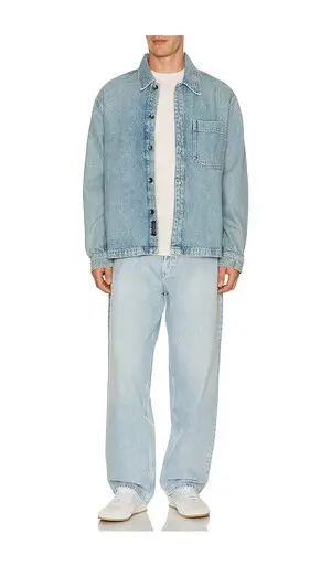 Rag & Bone Baggy Authentic Rigid Jean - Blue
