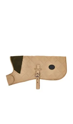 Barbour Quilted Dog Coat - Tan