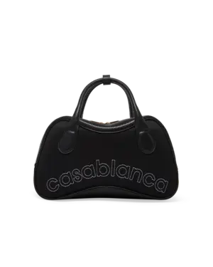 Casablanca Bowling Mini Bag - Black