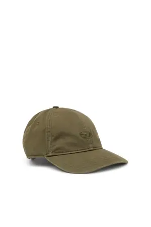 DIESEL® Baseball Cap In Washed Cotton Twill - Green