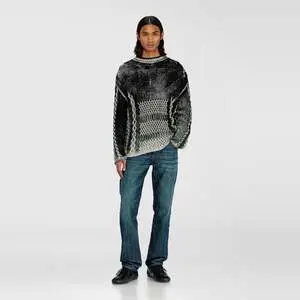 DIESEL® Treated Cable-knit Jumper - Multicolor