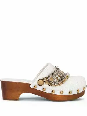 Dolce & Gabbana Embellished Clog Mules