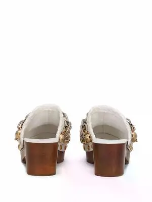 Dolce & Gabbana Embellished Clog Mules