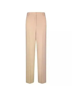 BLANCA VITA Pisa Pressed-crease Trousers - Neutrals