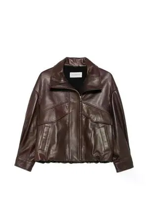 Nour Hammour Roland Leather Jacket