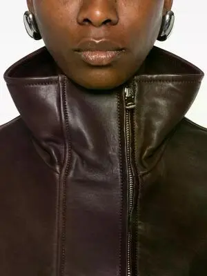 Nour Hammour Roland Leather Jacket