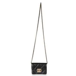 Chanel Quilted Calfskin Strass Flap Bag