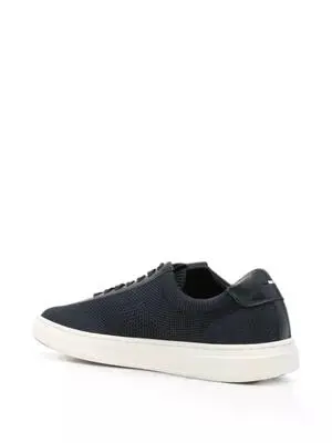 Emporio Armani Round-toe Lace-up Sneakers