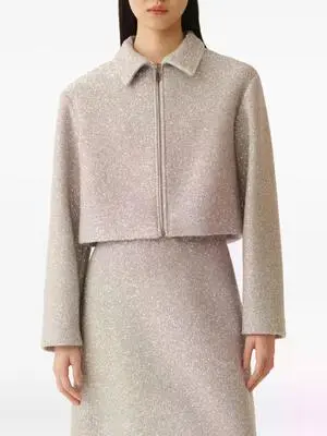 Fabiana Filippi Cropped Zip Jacket