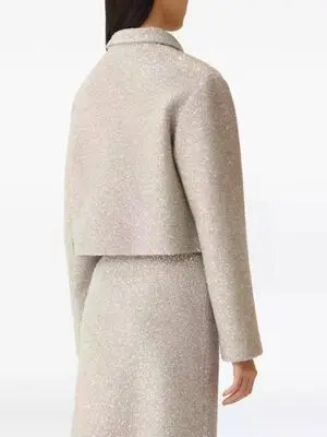Fabiana Filippi Cropped Zip Jacket