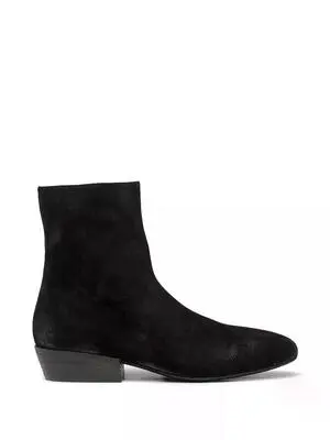 Marsèll Granblocco Leather Ankle Boots - Black