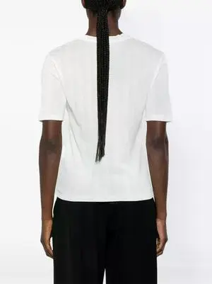 THE ROW Etina Short-sleeve T-shirt - Neutrals