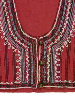 MAISON HOTEL Petra Embroidered Vest