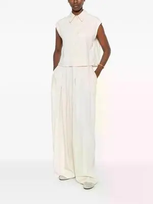 MARC ELLIS Pleated Palazzo Pants