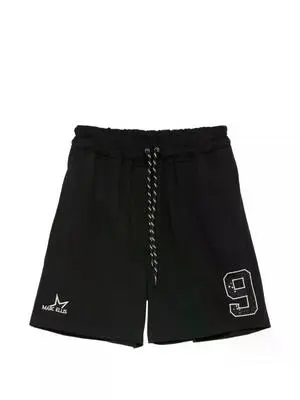 MARC ELLIS Logo Patch Drawstring Shorts