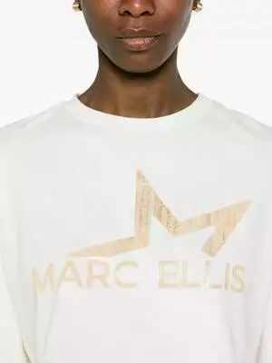MARC ELLIS Logo Print T-shirt