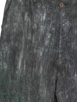 RUNDHOLZ Pinstripe Faded Effect Trousers